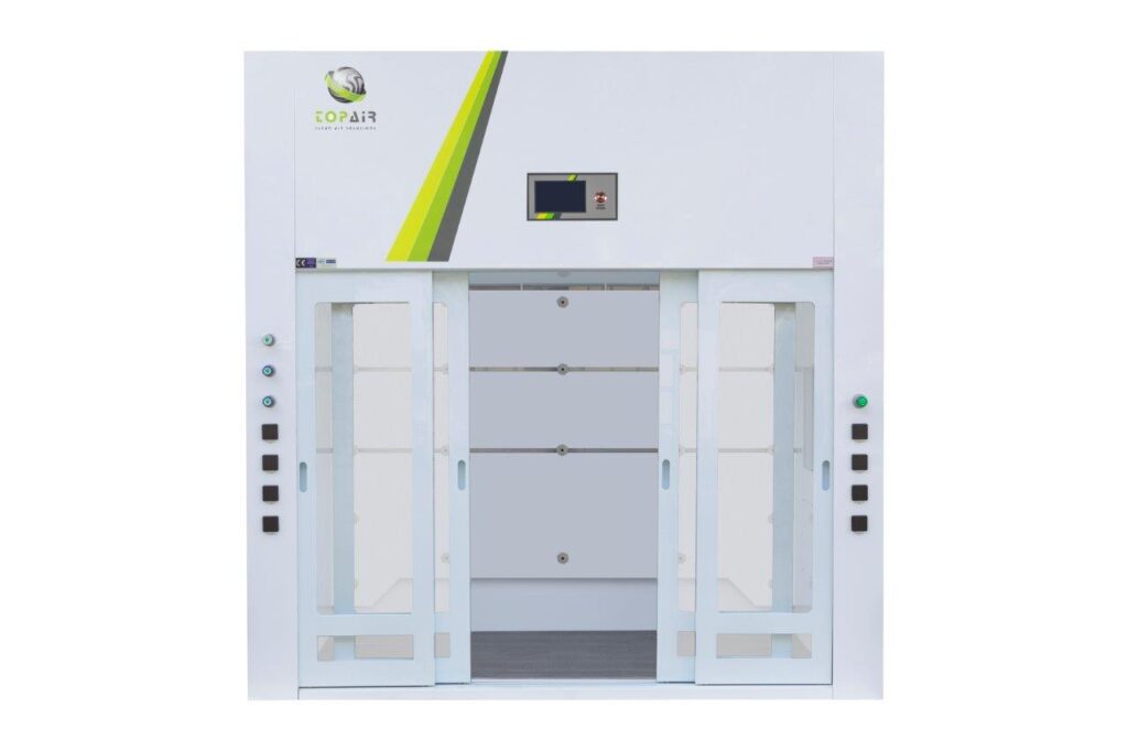 Floor-Mounted Fume Hood (Vertical Sash) - Topair Systems